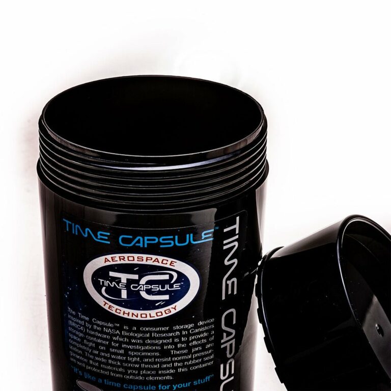 Time Capsule Storage Container - puff it up