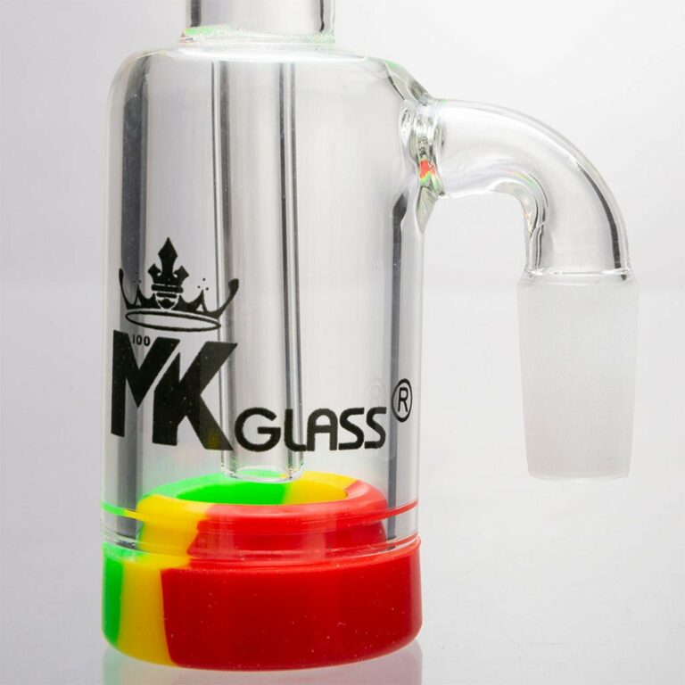 MK100 Glass - 14mm Reclaim Catcher - puff it up